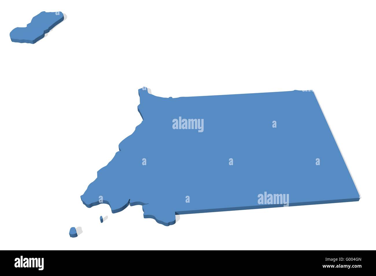 Guinea equatoriale map immagini e fotografie stock ad alta risoluzione ...