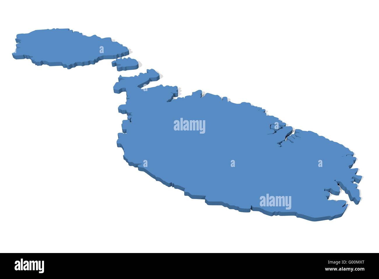 Malta mappa immagini e fotografie stock ad alta risoluzione - Alamy