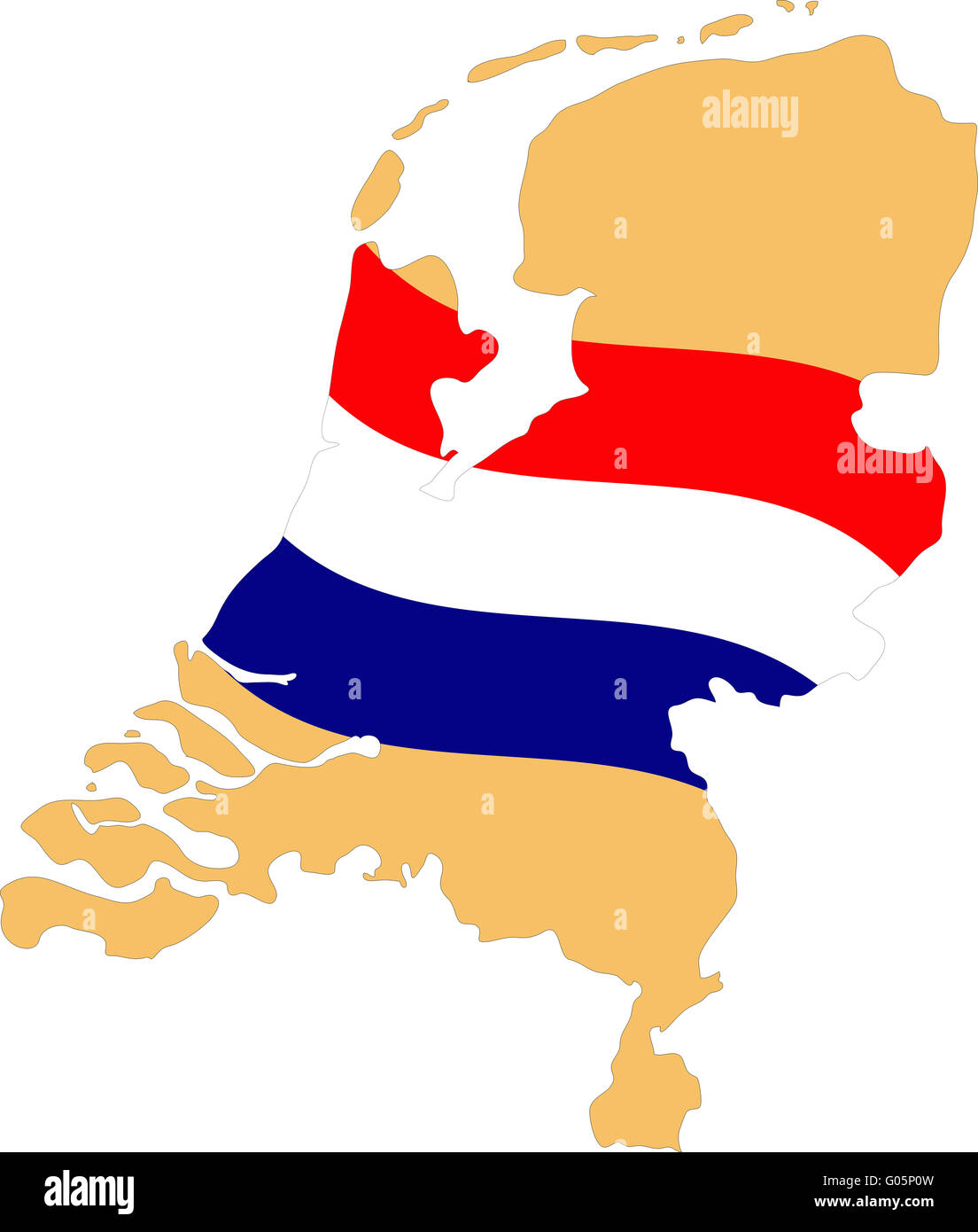 Mappa bandiera colorata immagini e fotografie stock ad alta risoluzione ...
