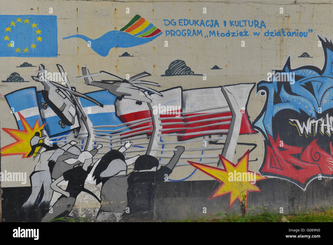 Graffiti sul mare immagini e fotografie stock ad alta risoluzione - Alamy