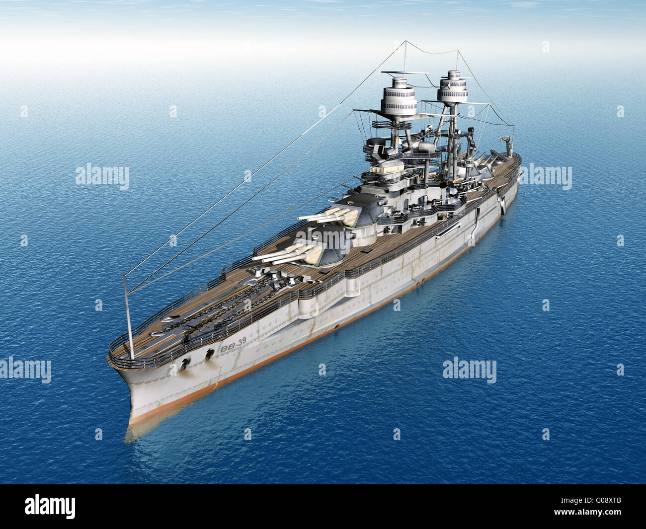 Nave da guerra americana 2 guerra mondiale immagini e fotografie stock ...