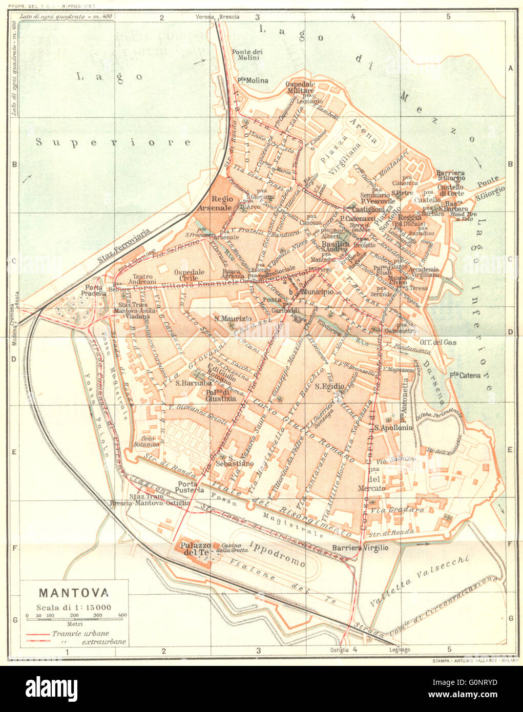 Mappa di mantova immagini e fotografie stock ad alta risoluzione - Alamy