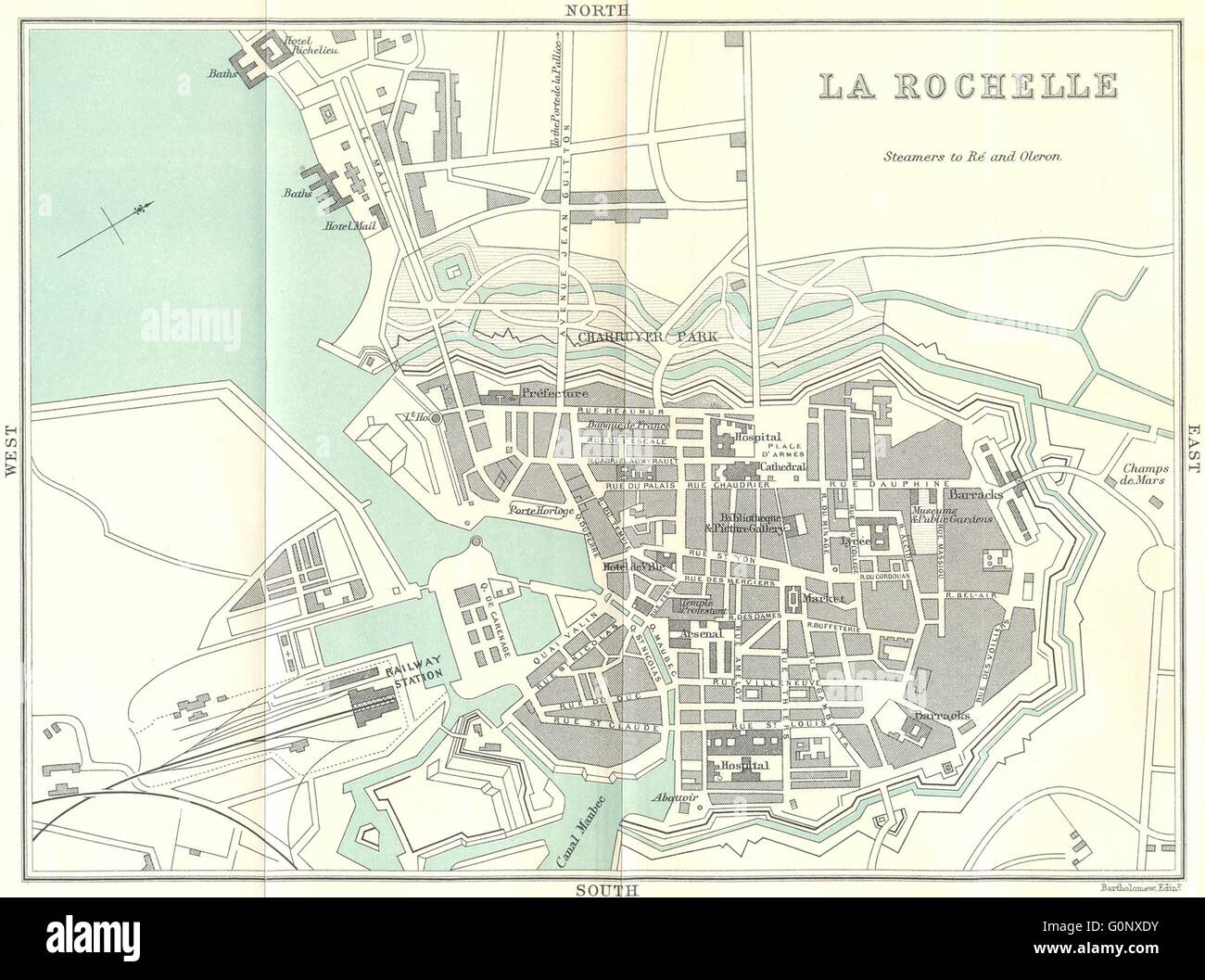 Mappa di la rochelle immagini e fotografie stock ad alta risoluzione ...