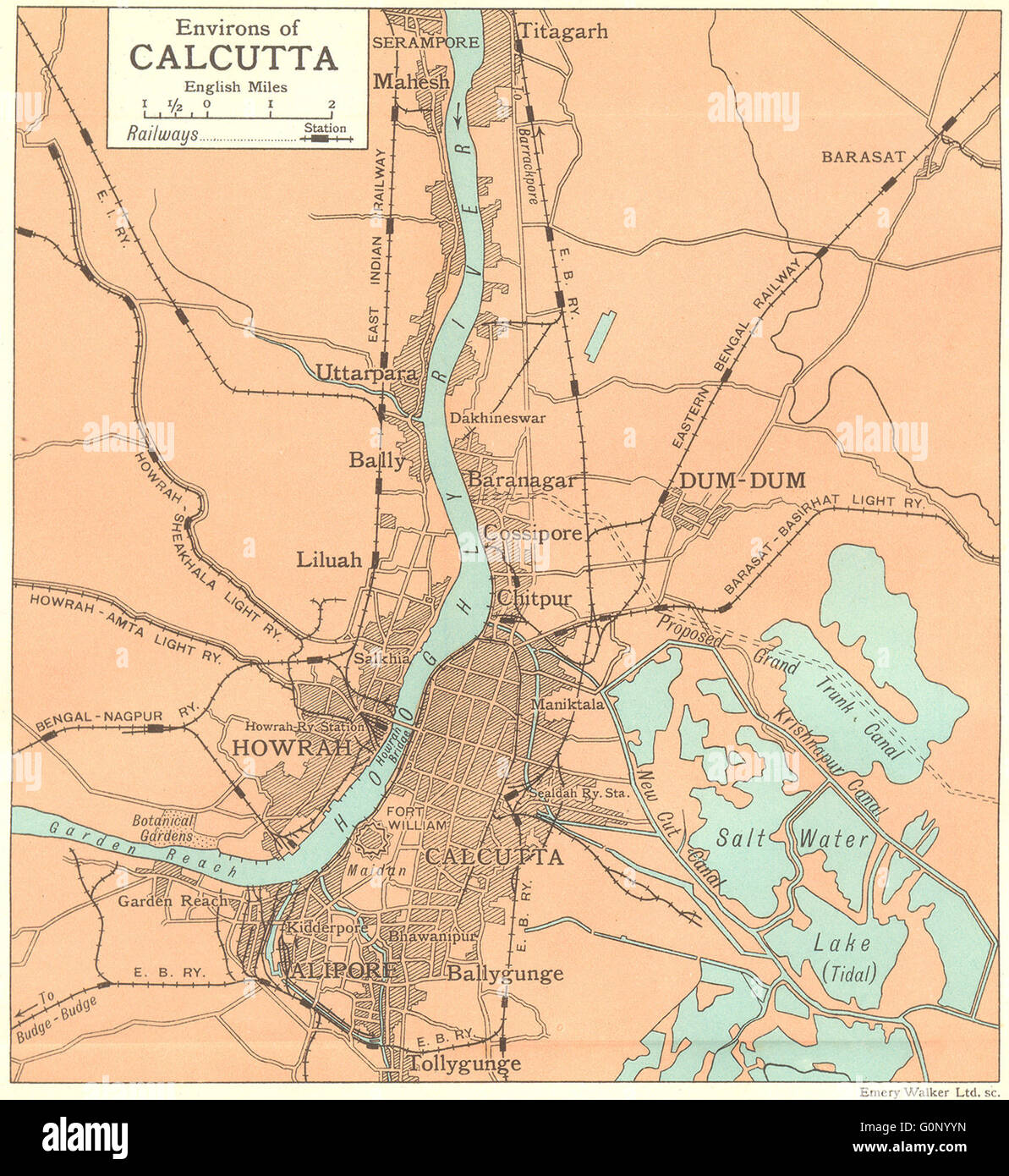 India map map calcutta kolkata immagini e fotografie stock ad alta ...
