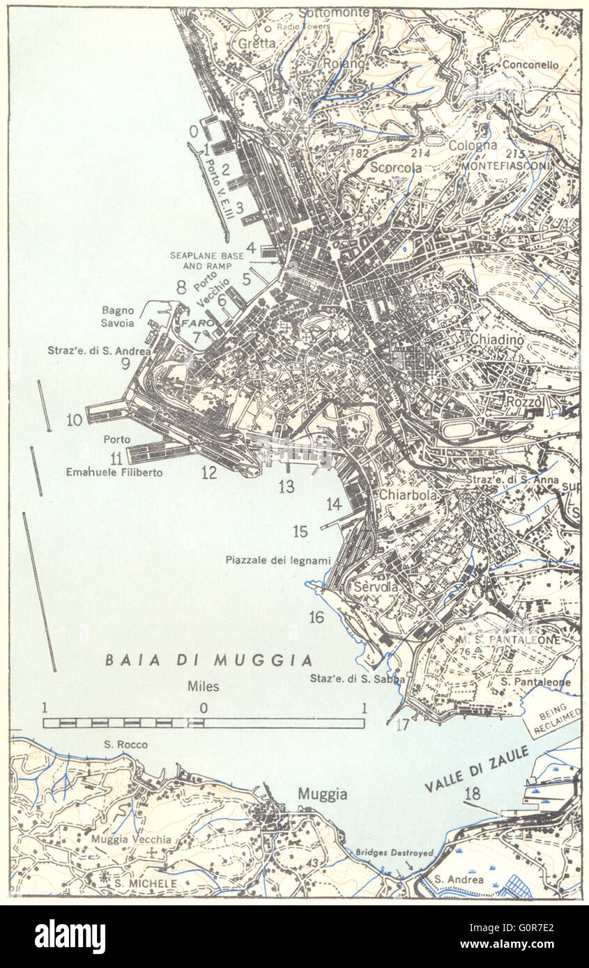 Mappa trieste immagini e fotografie stock ad alta risoluzione - Alamy