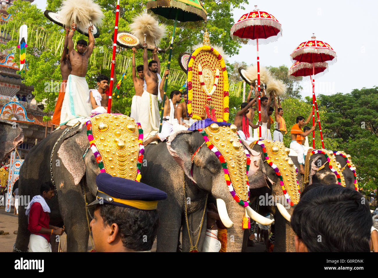 Thrissur pooram was introduced by raja rama varma sakthan thampuran ...