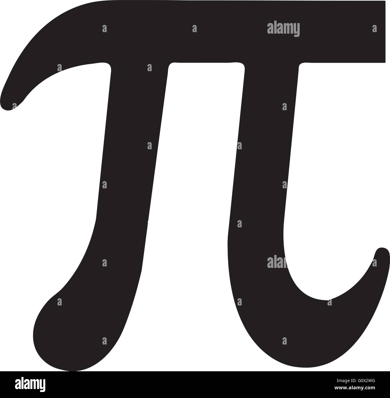 Simbolo della matematica pi Immagini Vettoriali Stock - Alamy