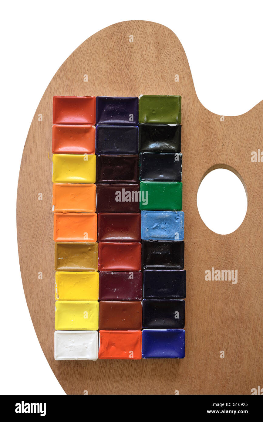 Tavolozza di colori vivaci immagini e fotografie stock ad alta ...