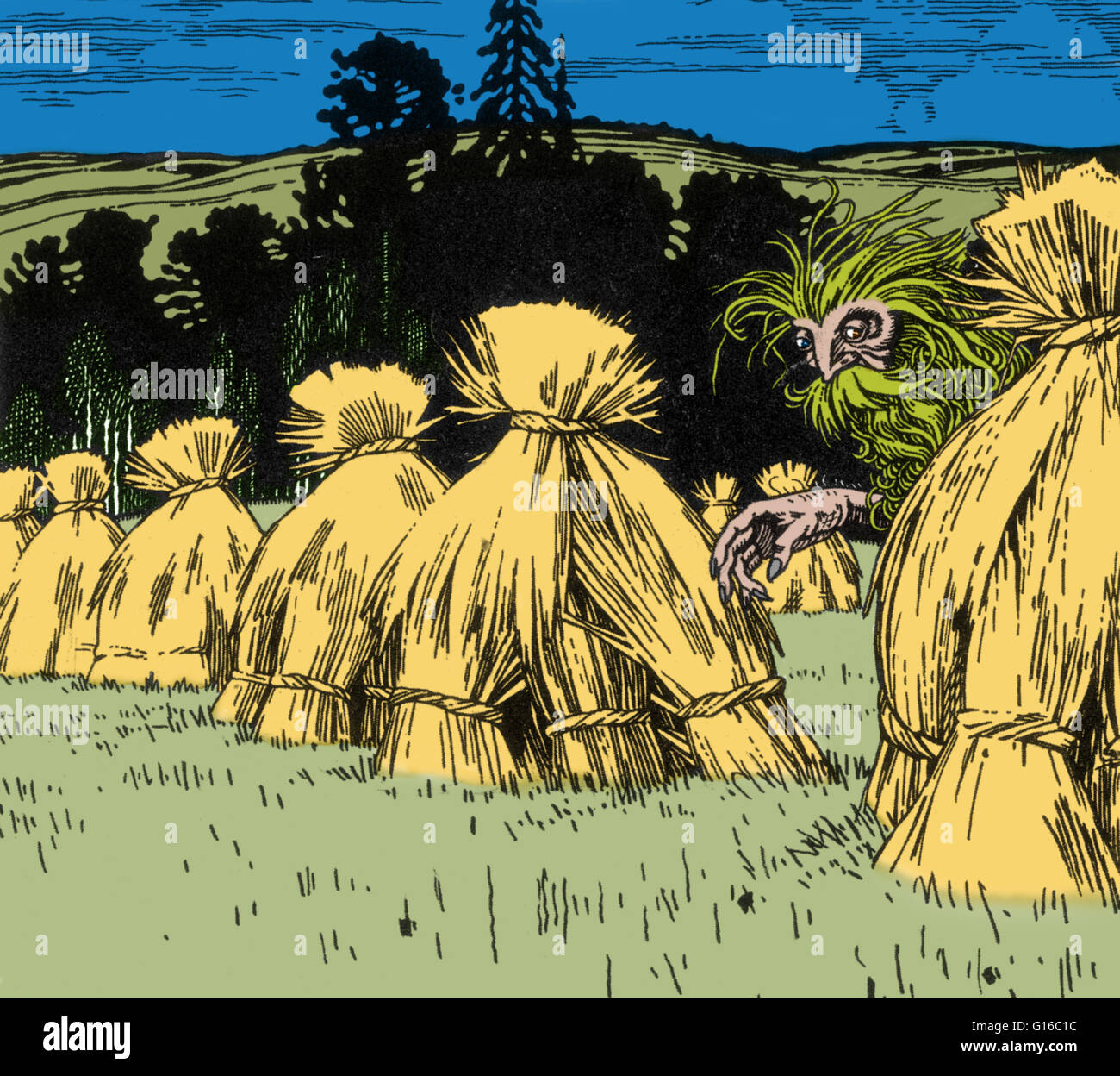 Polevik in polacco mitologia campo sono gli spiriti che appaiono come ...