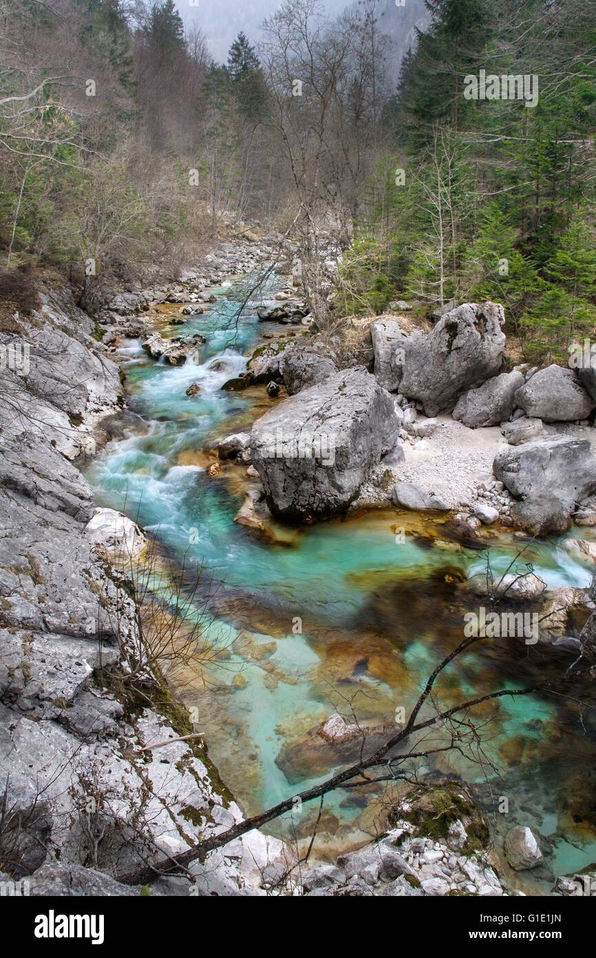 Socha river socha slovenia immagini e fotografie stock ad alta ...