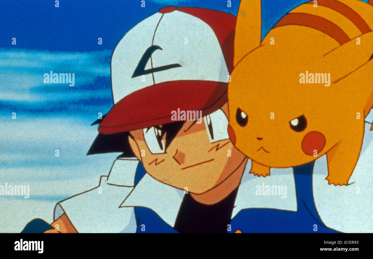 Pokemon, Animeserie, Giappone 1998, Charakter: Ash Ketchum, Pikachu ...