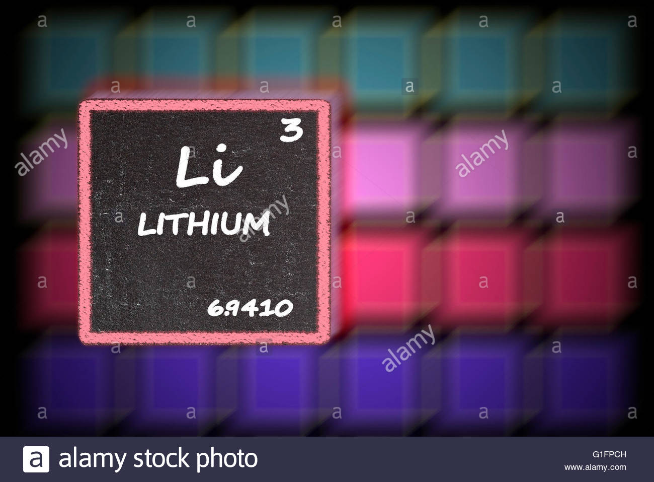 Atomo Di Litio Immagini e Fotos Stock - Alamy