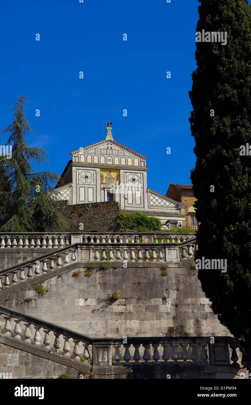 San Miniato al Monte, Firenze, Chiesa di San Miniato al Monte, Toscana ...