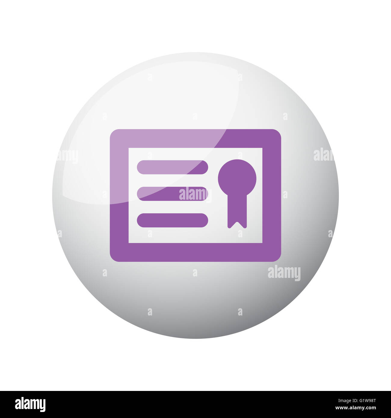 Icona viola immagini e fotografie stock ad alta risoluzione - Alamy