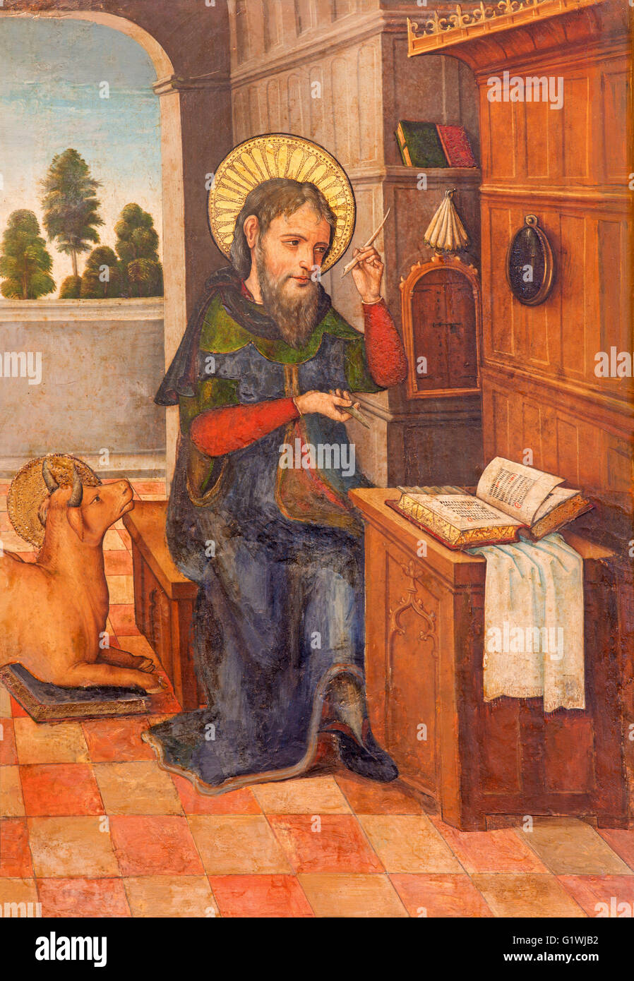 Simbolo di san luca evangelista immagini e fotografie stock ad alta ...