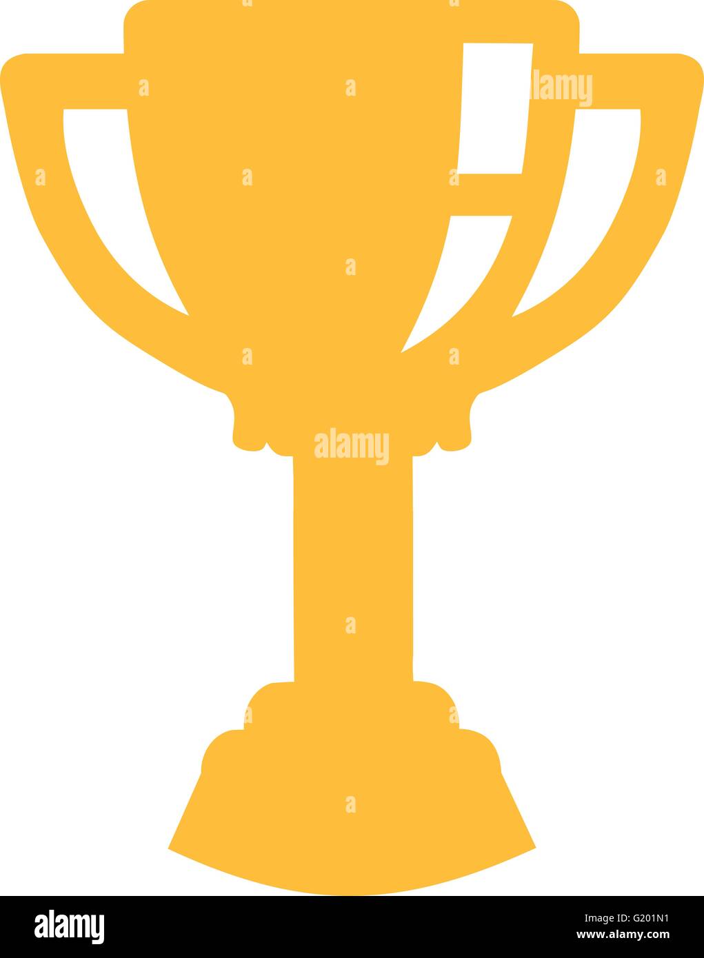 Trophy cup pictogram icon Immagini Vettoriali Stock - Alamy