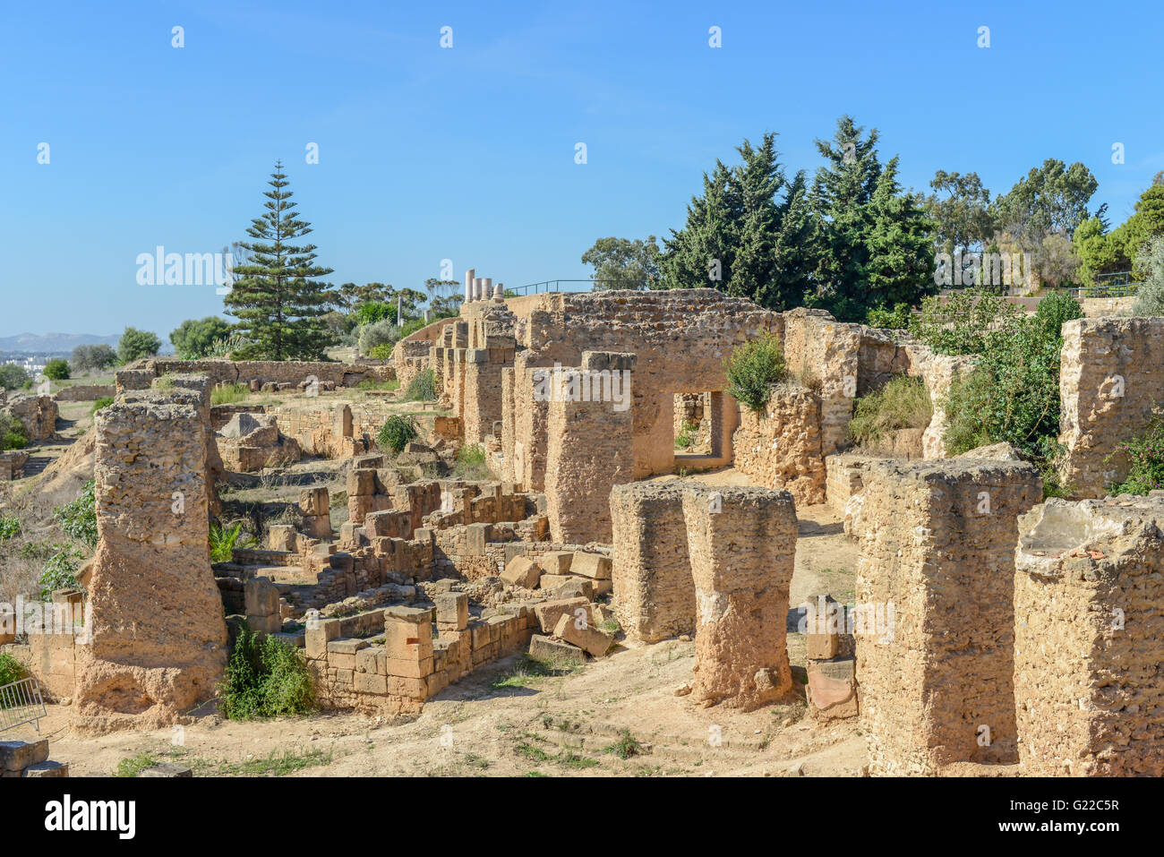 Sito archeologico di cartagine tunisia immagini e fotografie stock ad ...
