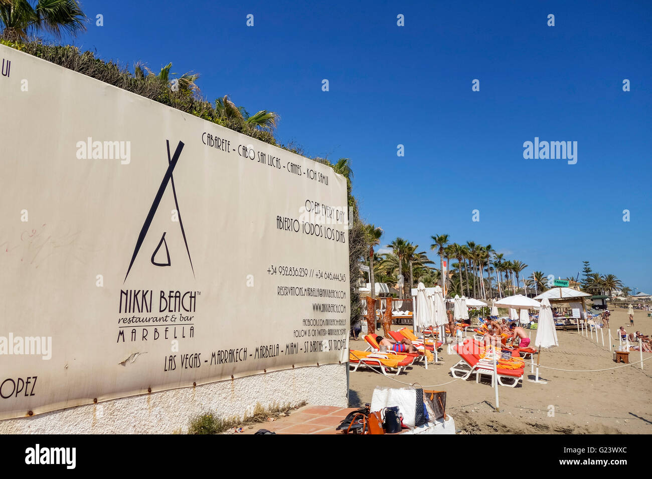 Marbella sign immagini e fotografie stock ad alta risoluzione - Alamy