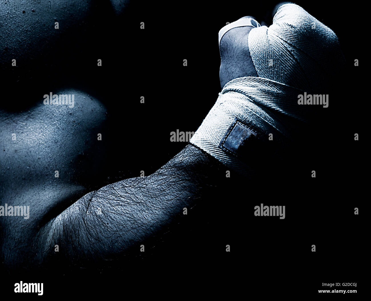 Muscoli del pugile immagini e fotografie stock ad alta risoluzione - Alamy