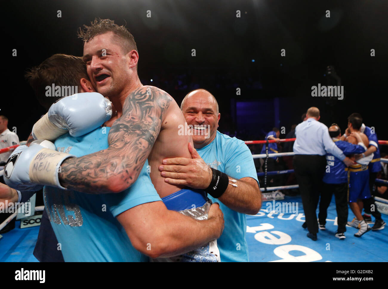 Ricky burns celebra battendo michele di rocco immagini e fotografie ...