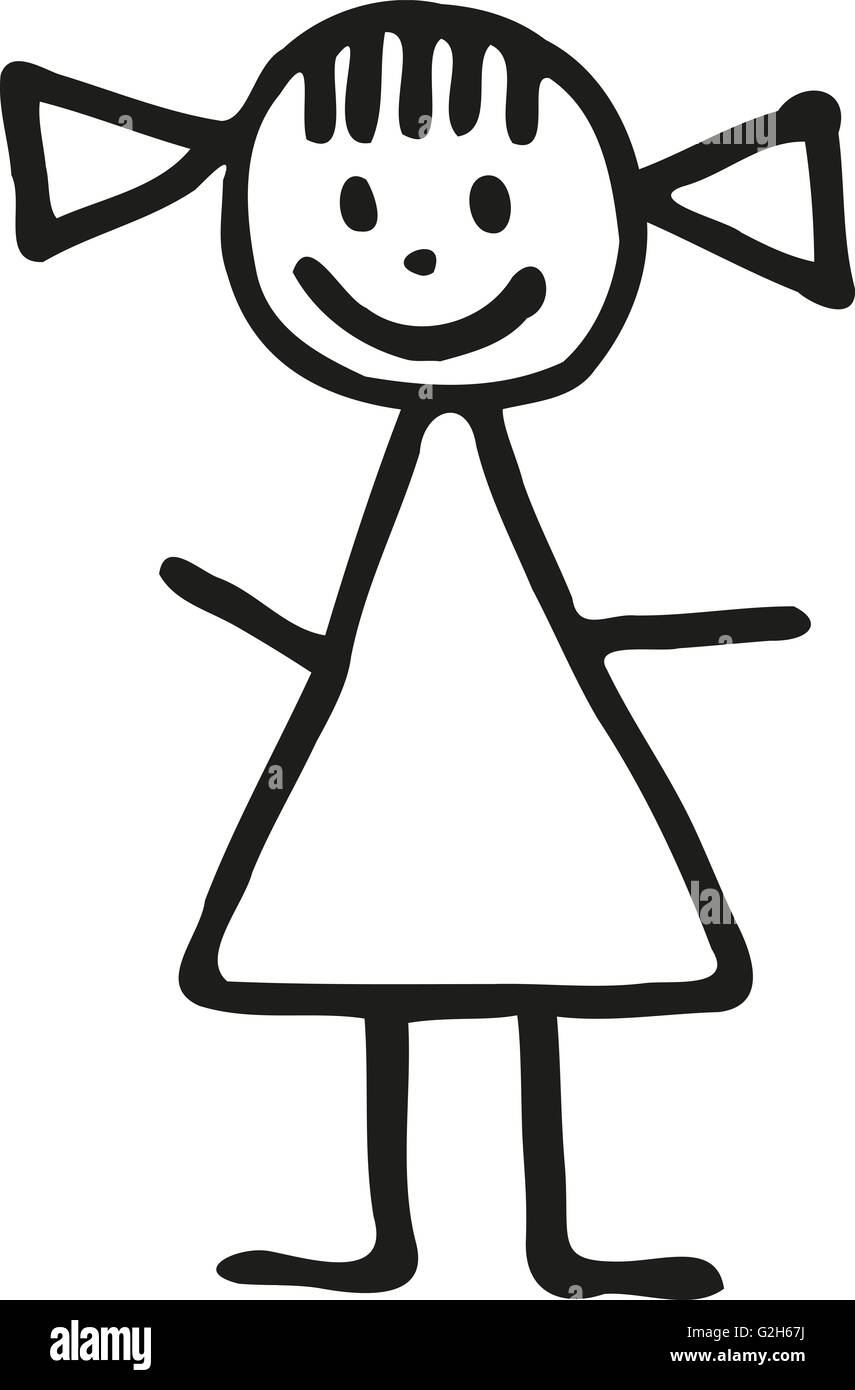 Woman stickman stick immagini e fotografie stock ad alta risoluzione ...