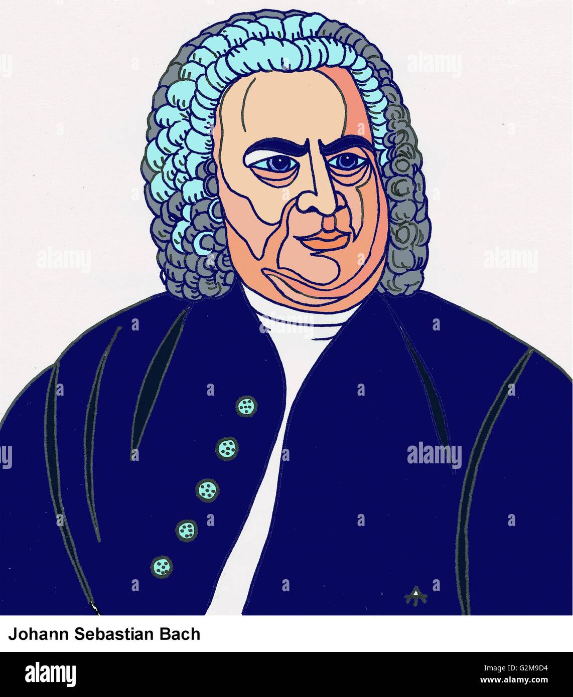 Johann sebastian bach immagini e fotografie stock ad alta risoluzione ...