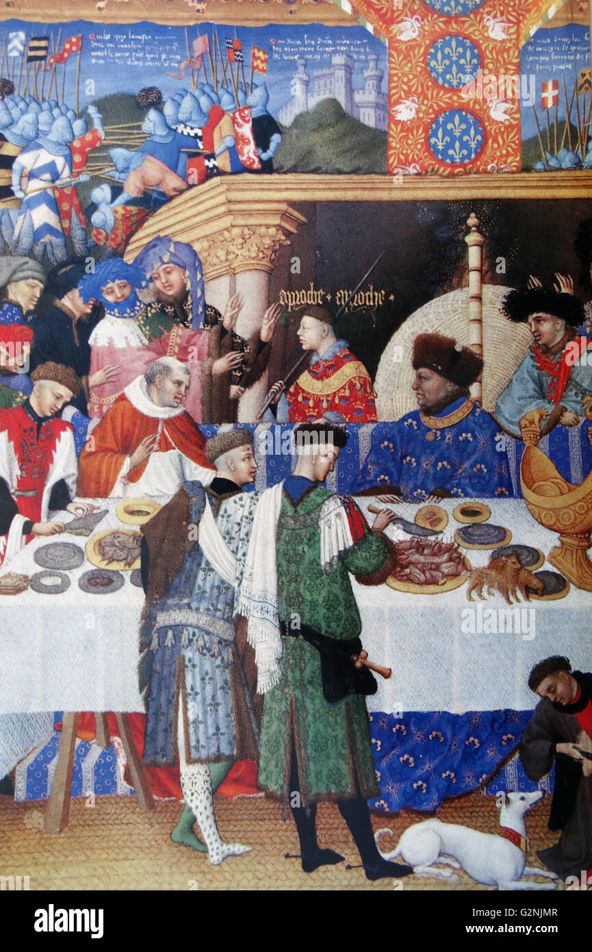 The tres riches heures du duc du berry immagini e fotografie stock ad ...