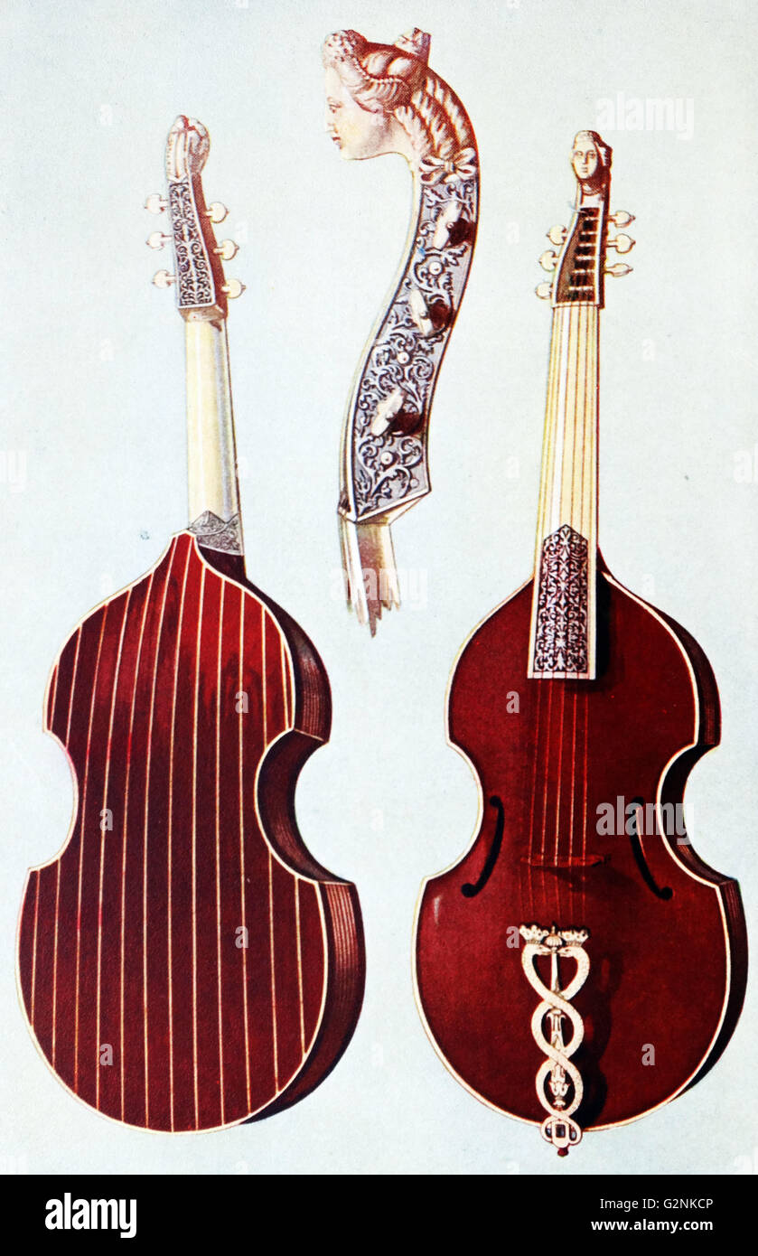 Viola da Gamba. Il nome di questo strumento deriva dal fatto che è ...