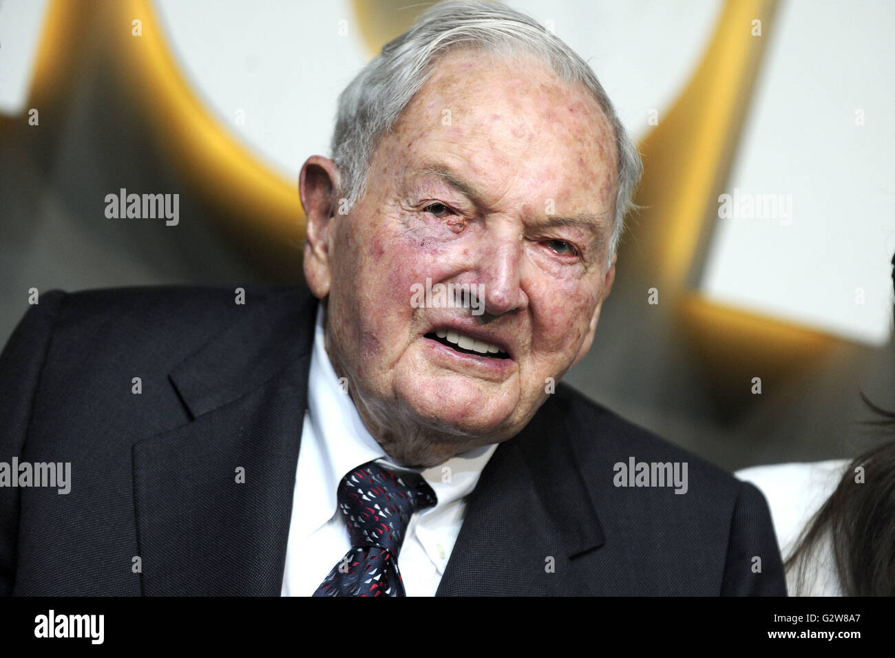 David rockefeller sr immagini e fotografie stock ad alta risoluzione ...