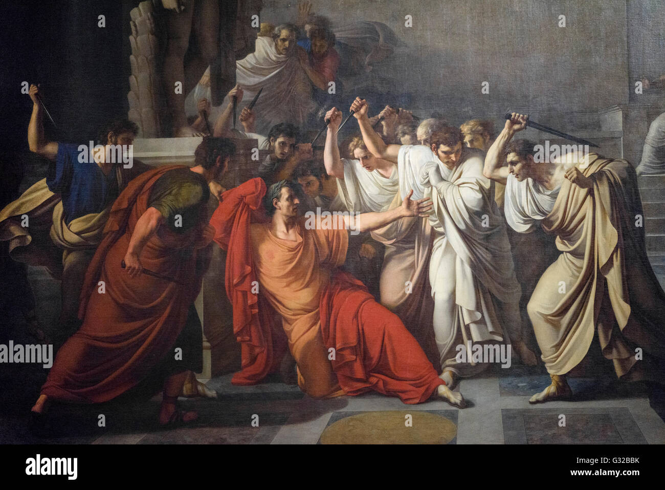Vincenzo camuccini la morte di cesare immagini e fotografie stock ad alta risoluzione - Alamy