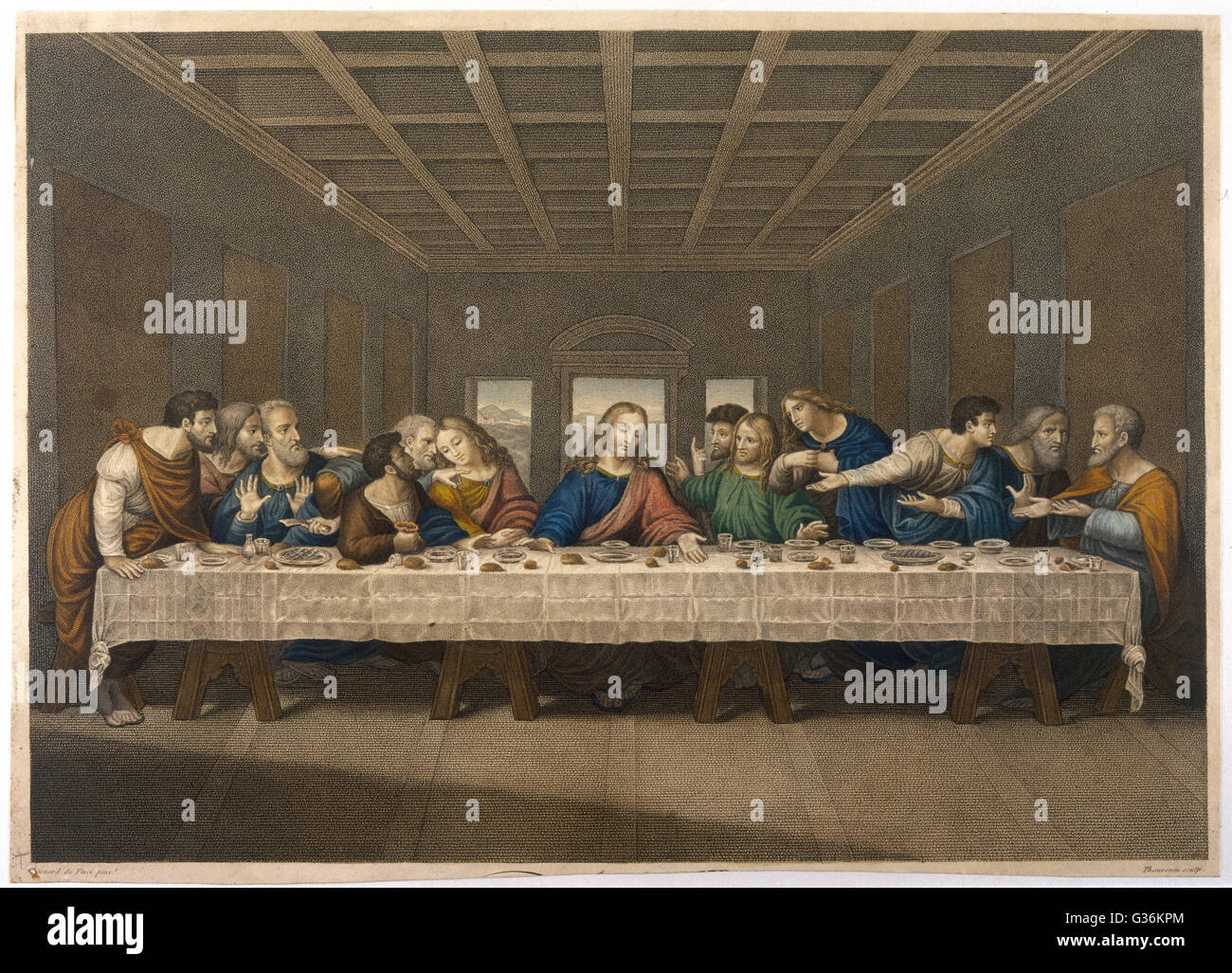 Gesù cristo discepoli immagini e fotografie stock ad alta risoluzione ...