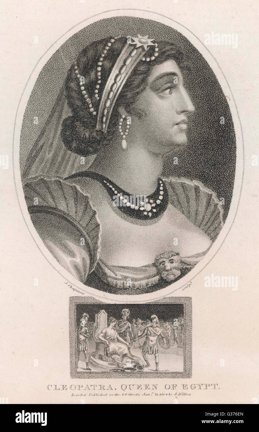 Regina egiziana cleopatra immagini e fotografie stock ad alta ...