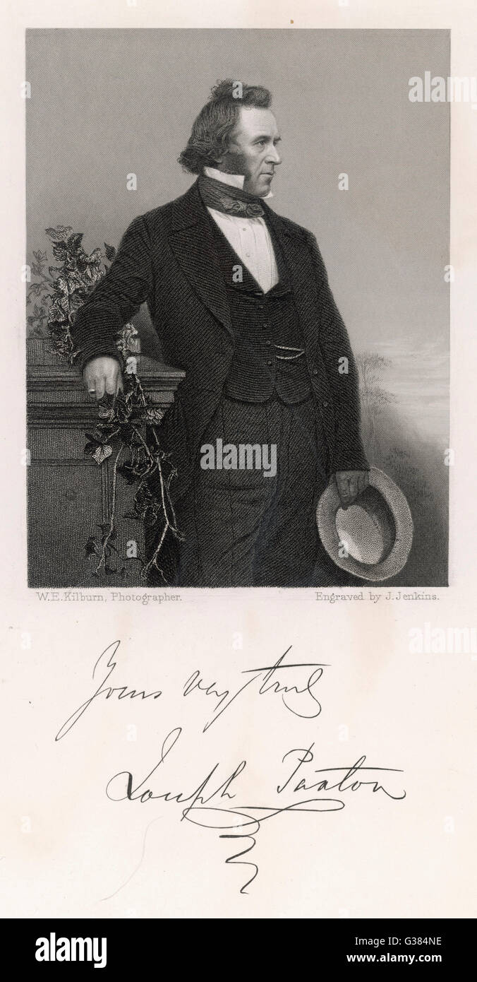 Joseph paxton crystal palace immagini e fotografie stock ad alta ...