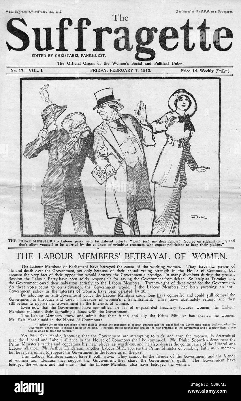 The suffragette newspaper immagini e fotografie stock ad alta ...