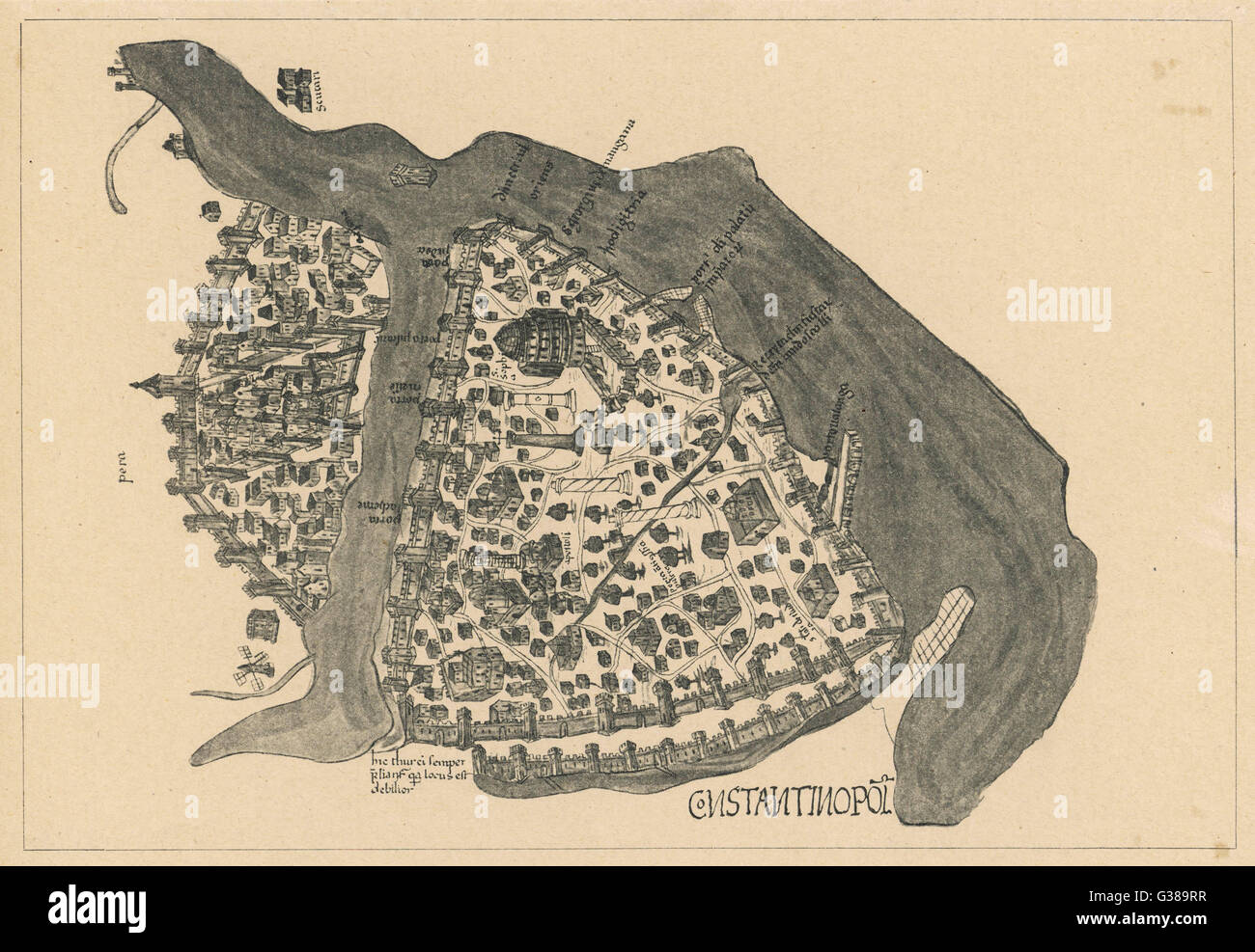 Bisanzio map immagini e fotografie stock ad alta risoluzione - Alamy