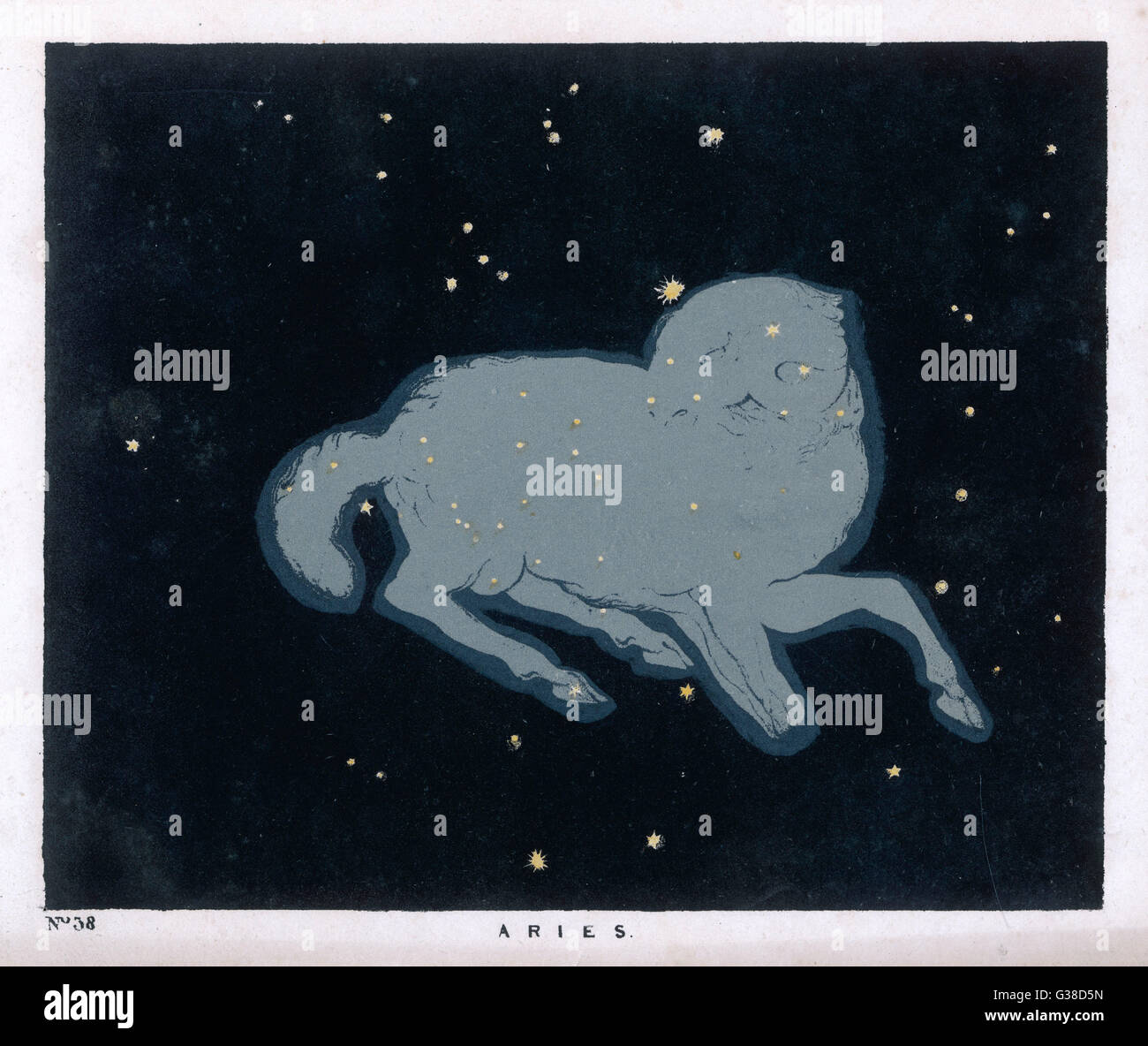 Costellazione di ariete immagini e fotografie stock ad alta risoluzione ...