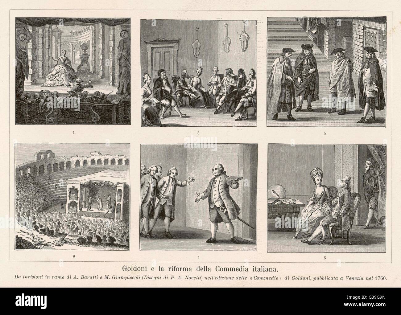 Goldoni teatro immagini e fotografie stock ad alta risoluzione - Alamy
