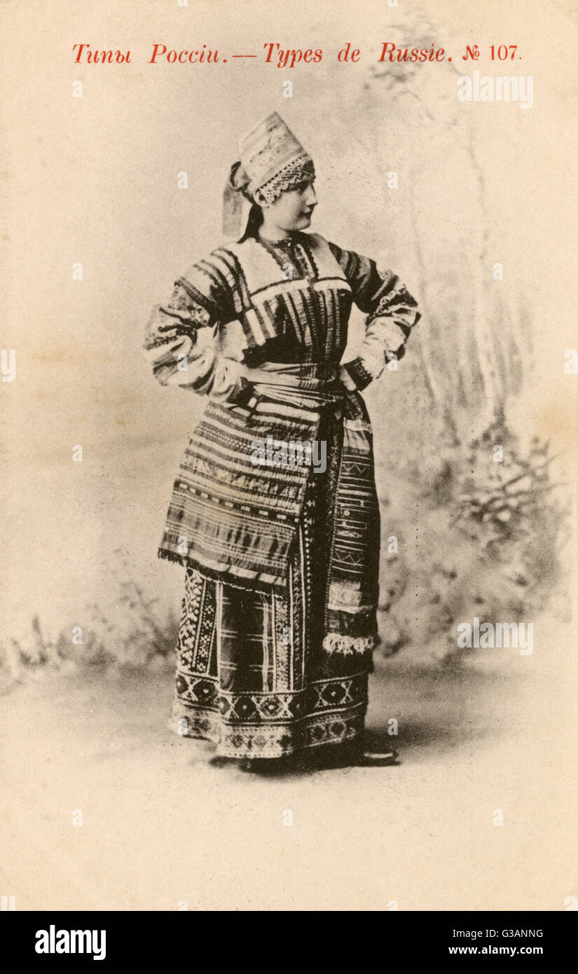 Russo abito tradizionale immagini e fotografie stock ad alta ...