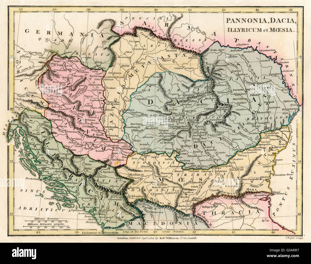 Danube Map Immagini e Fotos Stock - Alamy