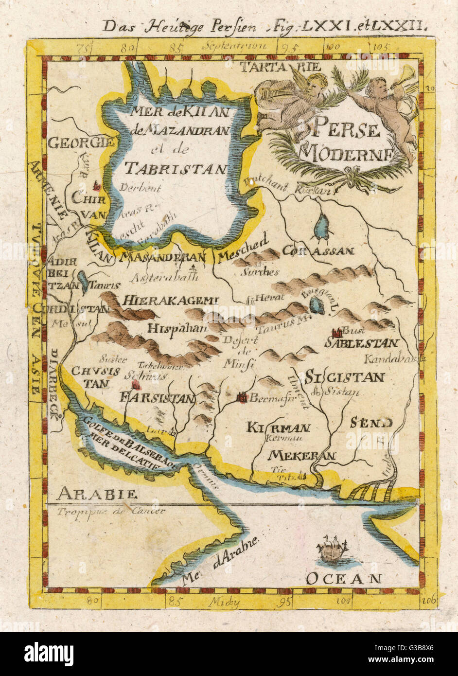 Persia map immagini e fotografie stock ad alta risoluzione - Alamy