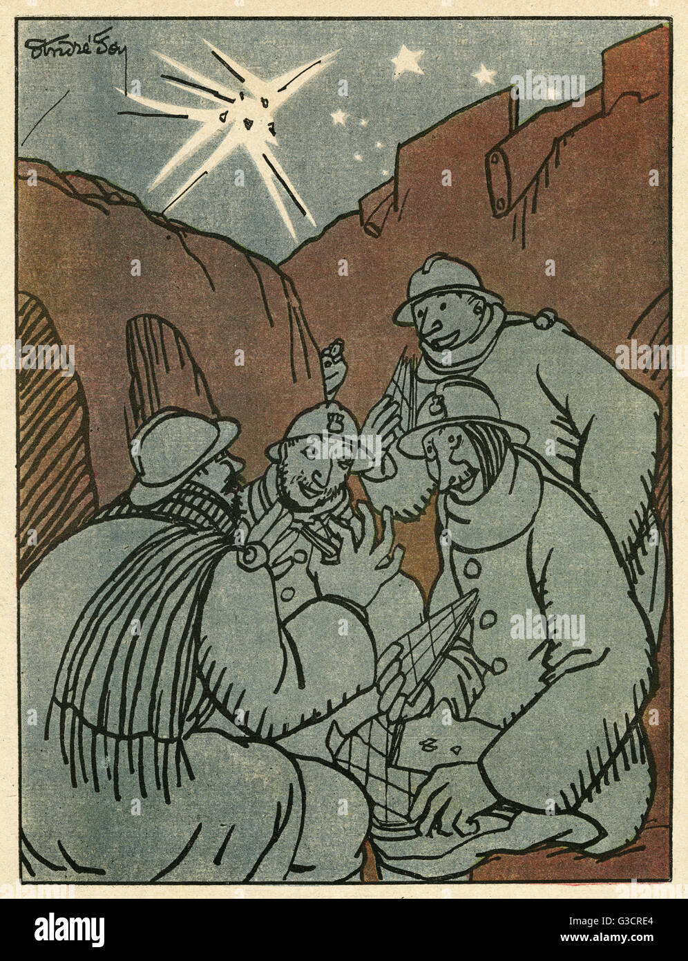 Cartoni animati nella prima guerra mondiale immagini e fotografie stock ...