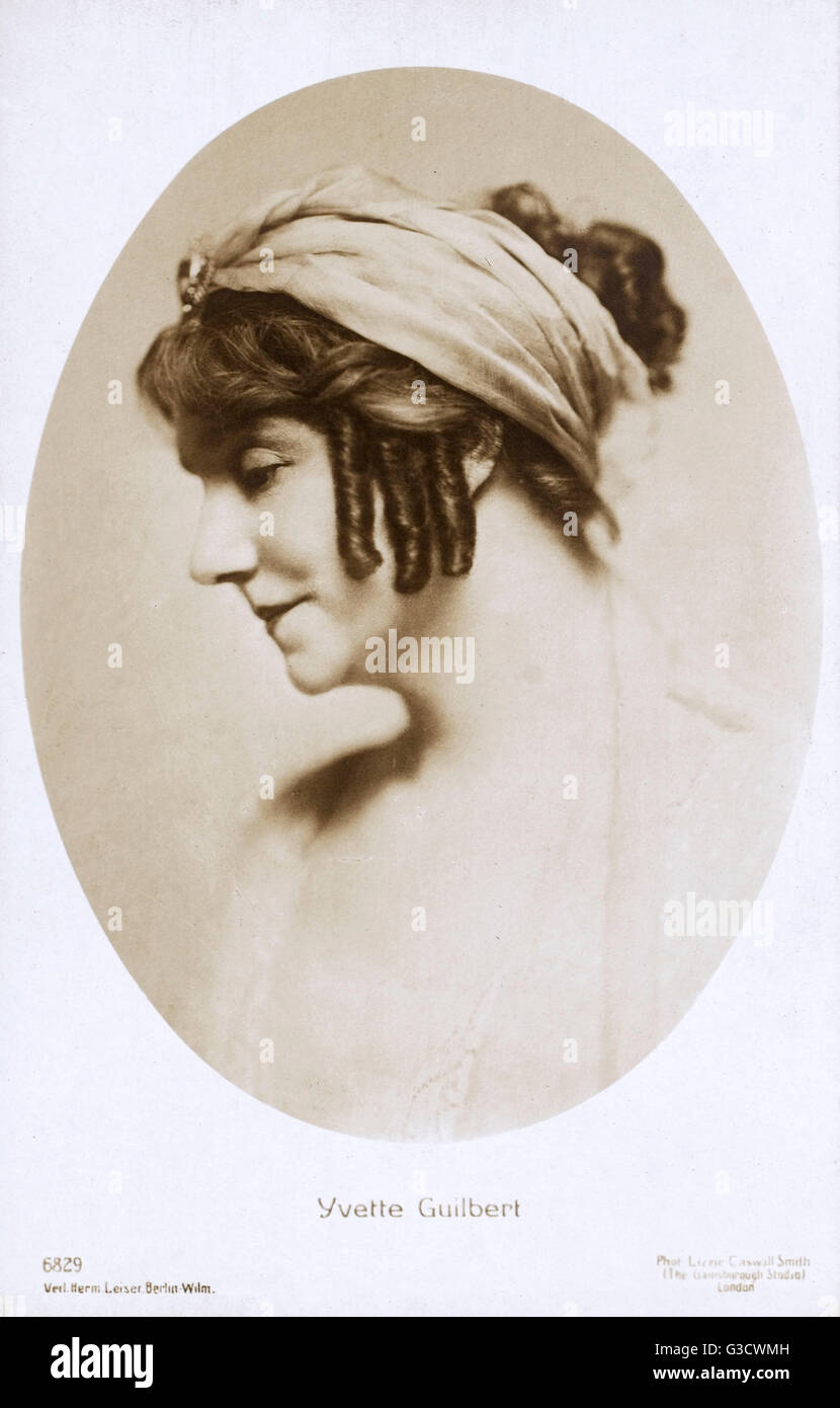 Yvette guilbert immagini e fotografie stock ad alta risoluzione - Alamy