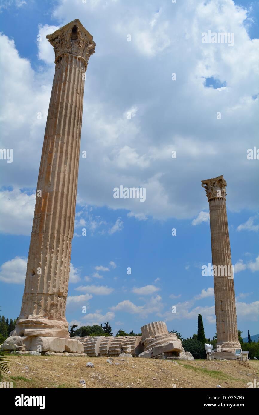 Tempio di zeus olimpico di atene immagini e fotografie stock ad alta ...