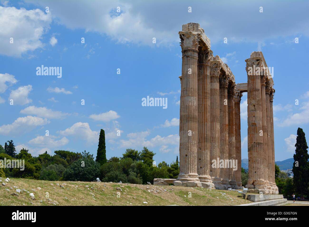 Tempio di zeus olimpico di atene immagini e fotografie stock ad alta ...