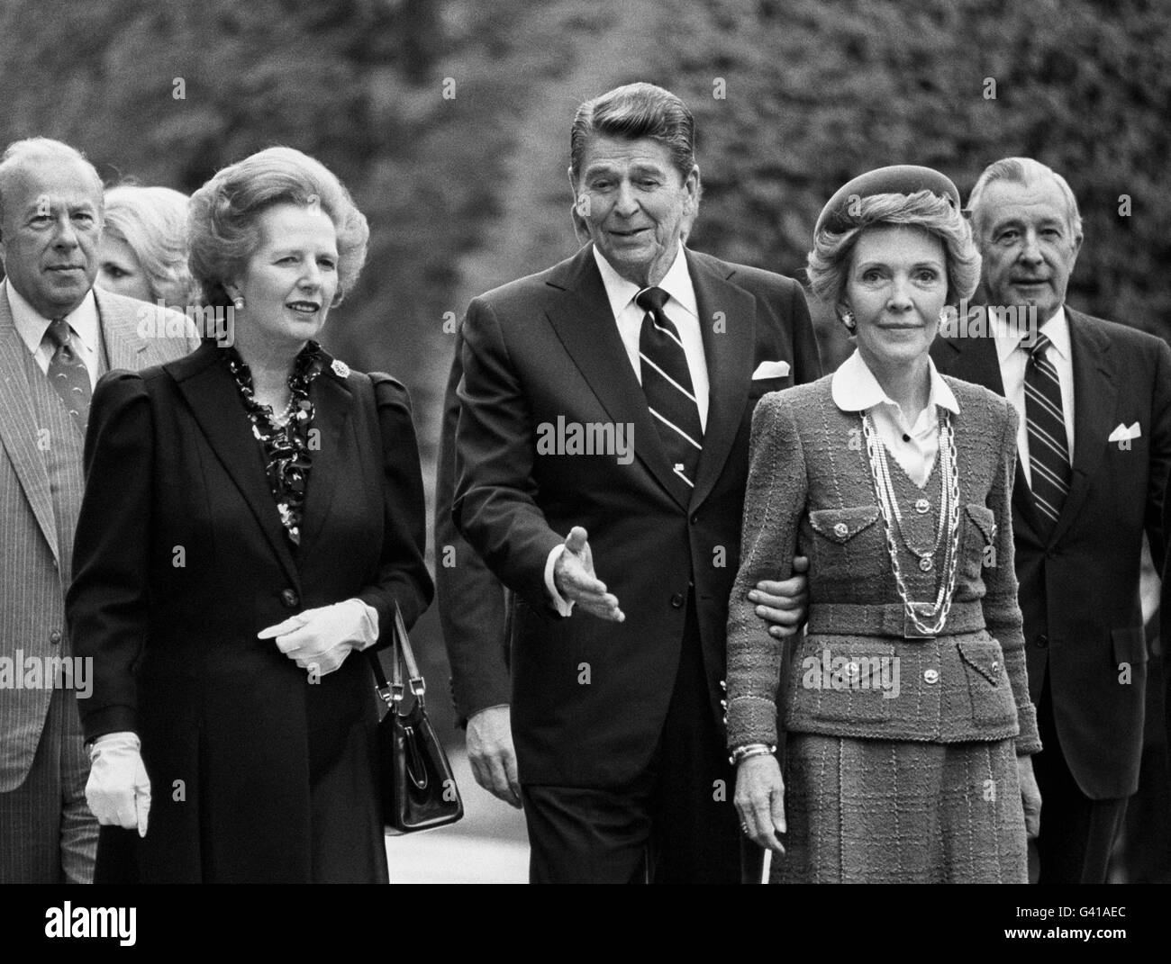 Ronald reagan margaret thatcher immagini e fotografie stock ad alta ...