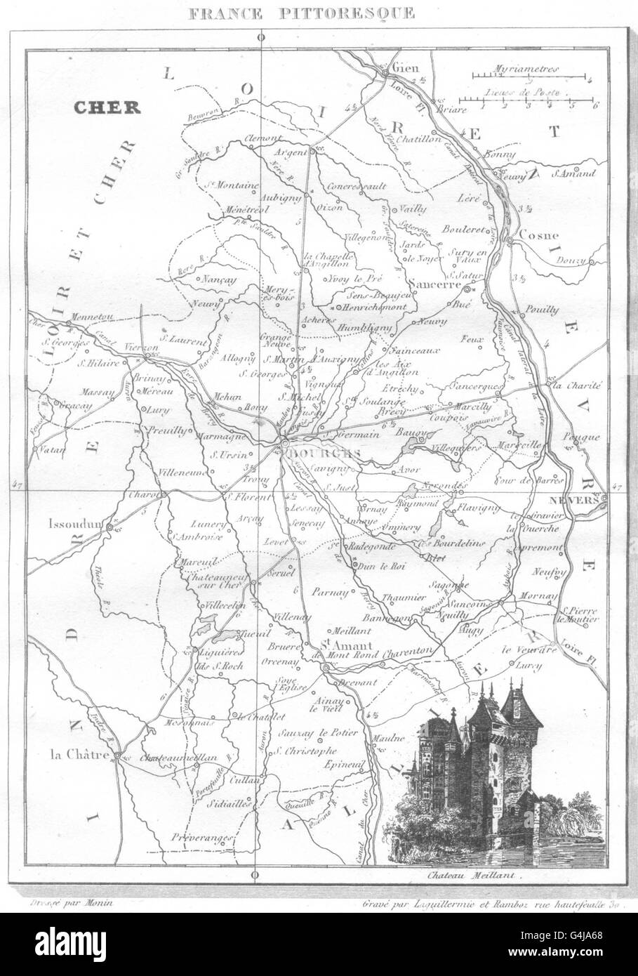 Mappa di cher immagini e fotografie stock ad alta risoluzione - Alamy