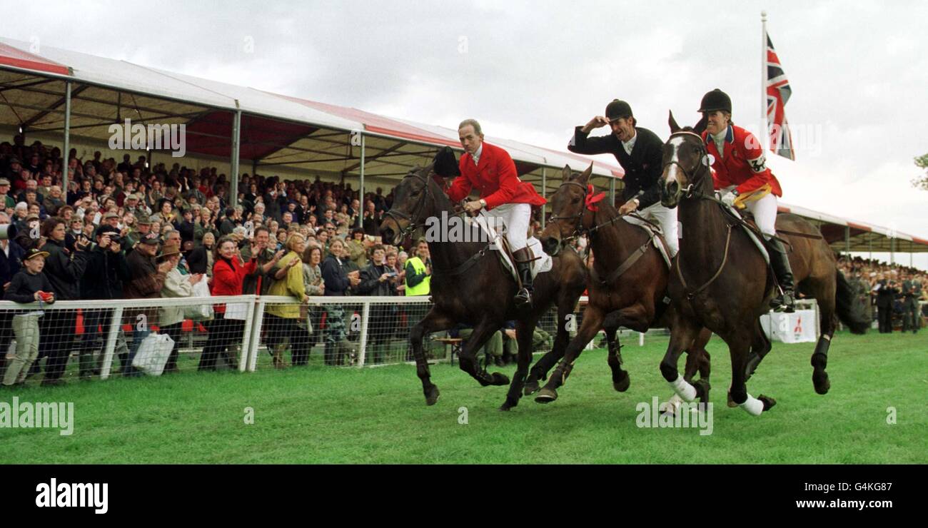 I cavalli vincitori e i loro piloti alle prove Mitsubishi Motors ...