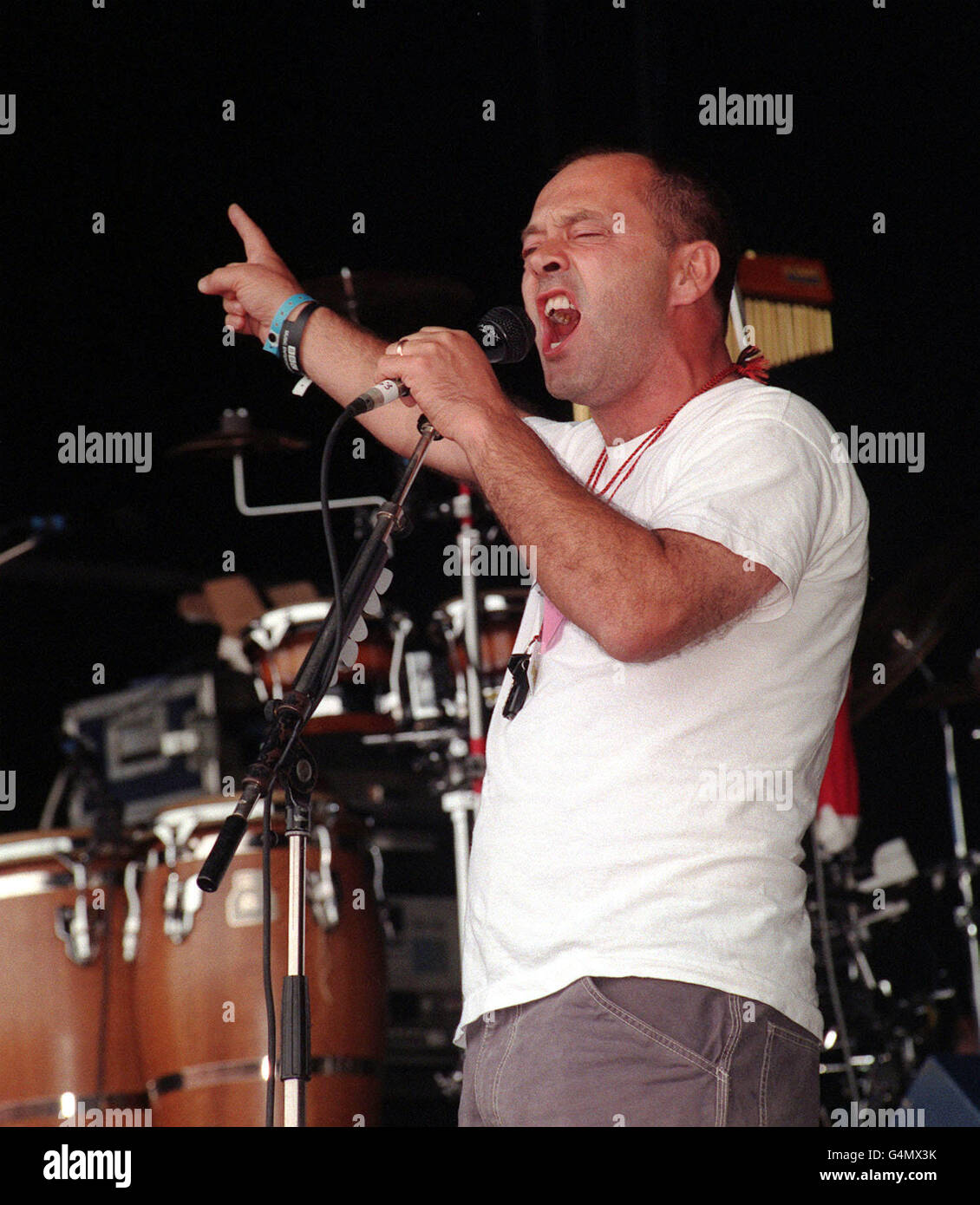 Keith allen glastonbury immagini e fotografie stock ad alta risoluzione ...