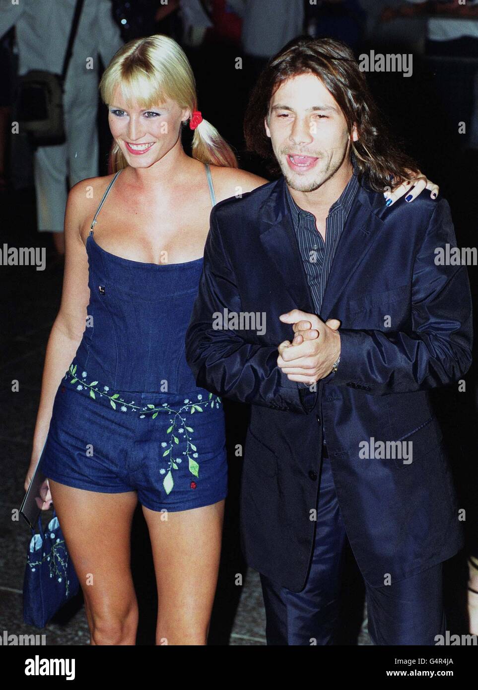 L'attrice e il presentatore televisivo Denise Van Outen e il ragazzo ...