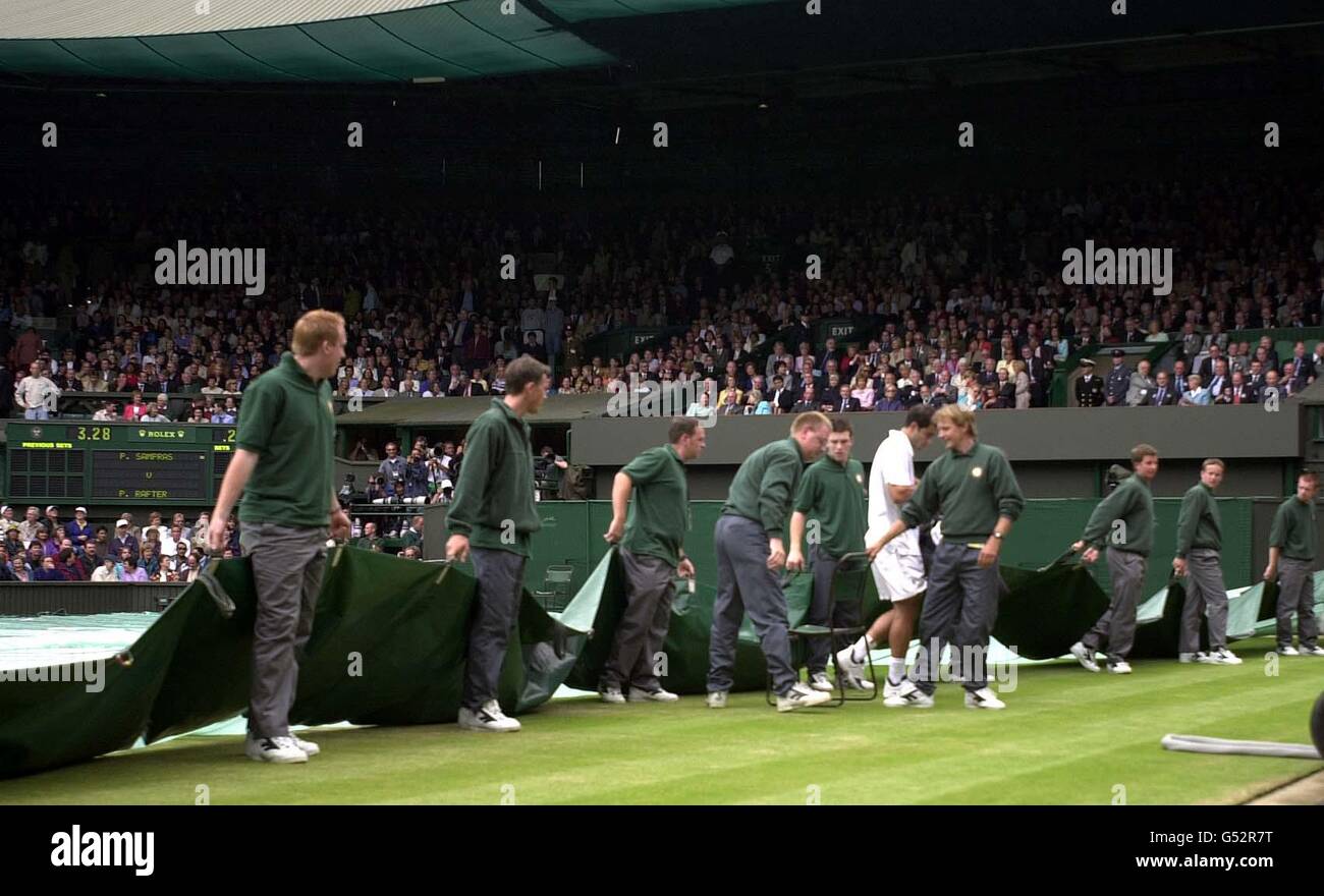 Wimbledon sampras rafter immagini e fotografie stock ad alta ...